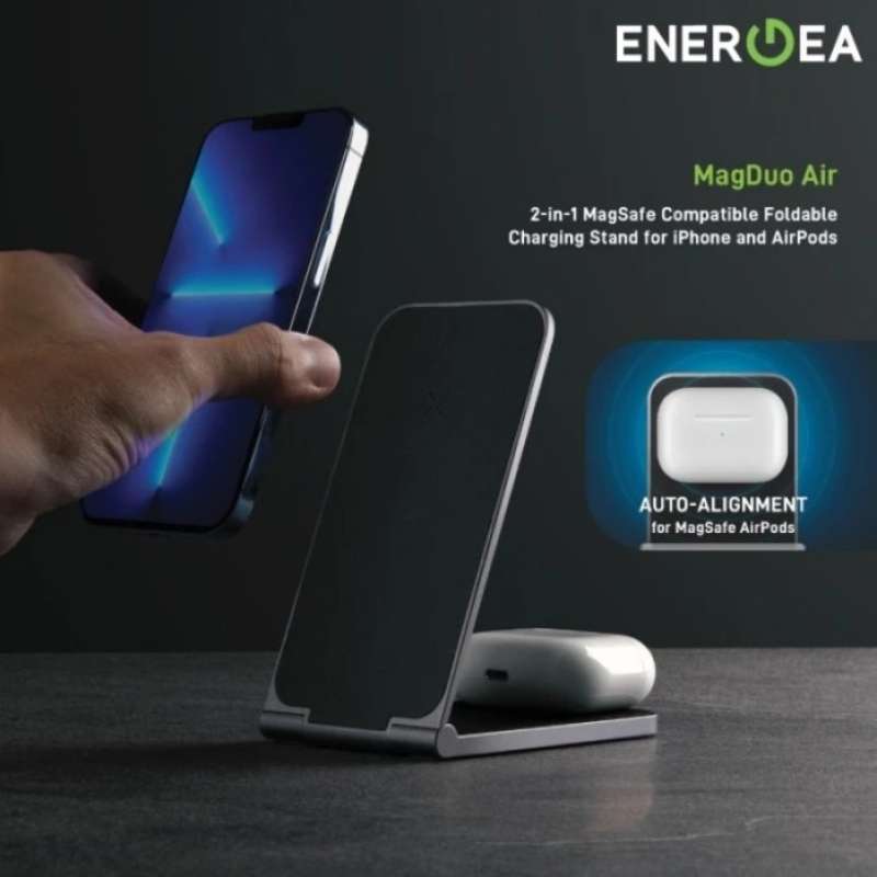 Jual Wireless Magnetic Charger 15w Docking Energea MagSafe Fast ...