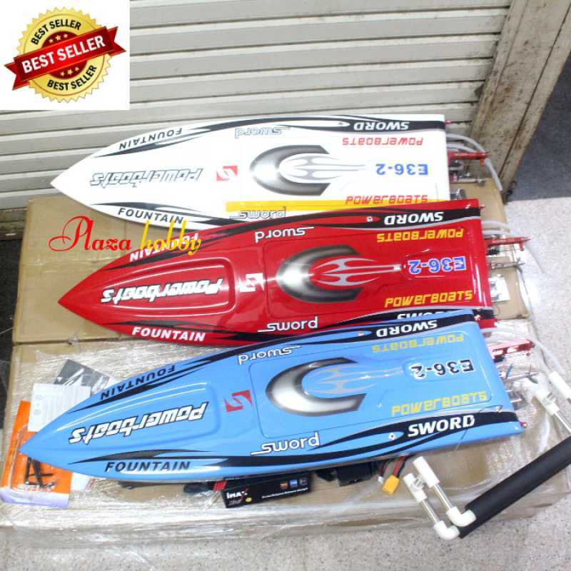Jual rc boat brushless E36-2 sword hull 96cm RTR 2.4ghz speed 90 kmh di ...