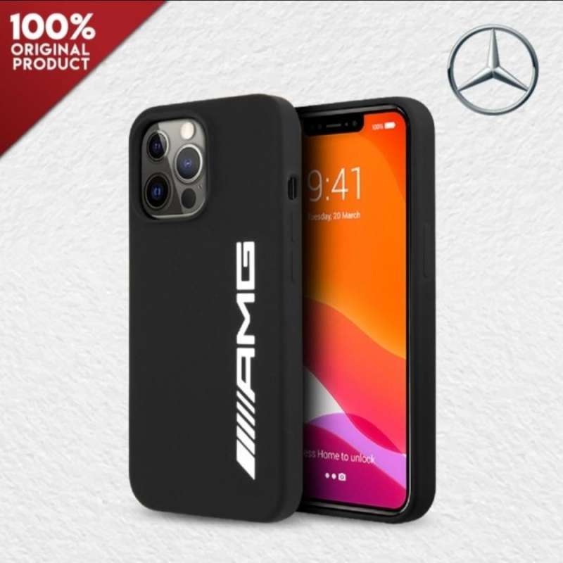 Jual Case iPhone 13 Pro Max - Mercedes Benz Silicone AMG LOGO di Seller ...