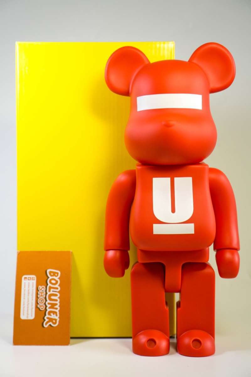 Jual FIGURE BEARBRICK UNDERCOVER LOGO JUN TAKAHASHI RED BE@RBRICK 400% ...