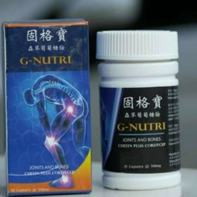 Jual G-Nutri Asli Original Obat Nyeri Sendi Tulang Kropos di Seller ...