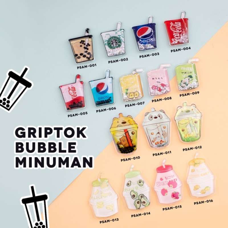 Jual POP SOCKET COCA COLA STARBUCK MINUMAN BUBBLE TEA PHONE HOLDER di ...