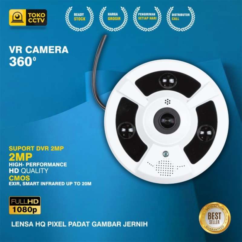 Jual Camera Cctv Panorama Fish Eye 360 Ahd 1080P di Seller SENTRA ...