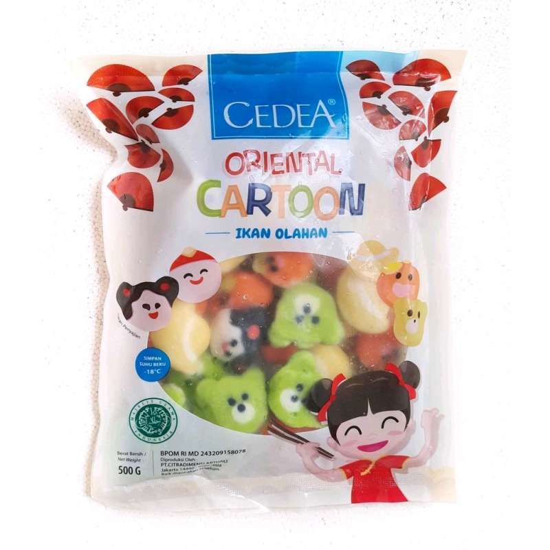 Jual Cedea Oriental Cartoon Beku Frozen 500 gram di Seller Happy Fresh ...