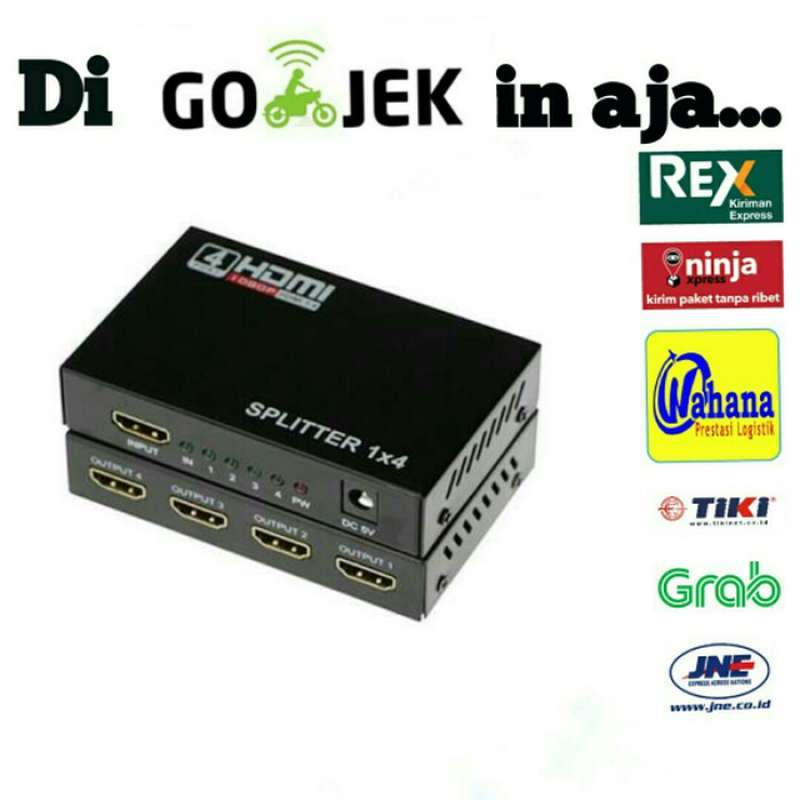 Jual Spliter Hdmi 4 Port Input 1 Output 4 Ori Di Seller Cullen Darrel