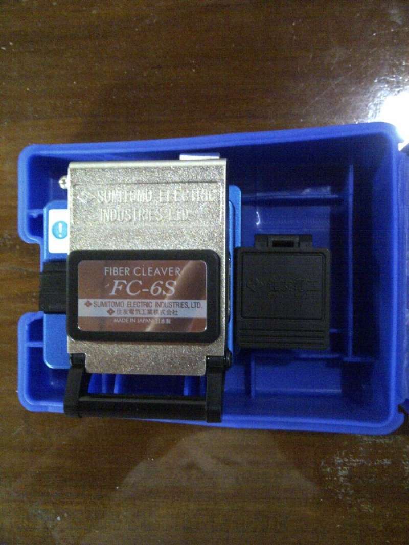Jual Fiber Cleaver Merk Sumitomo FC-6S + Storage Box With Blue Box di ...
