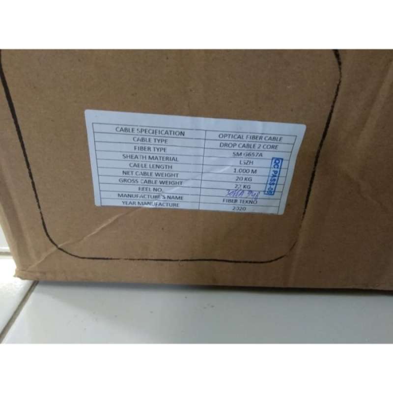 Promo Kabel Dropcore Fiber Optik 2 Core 3 Seling Fiber Tekno / Dw ...