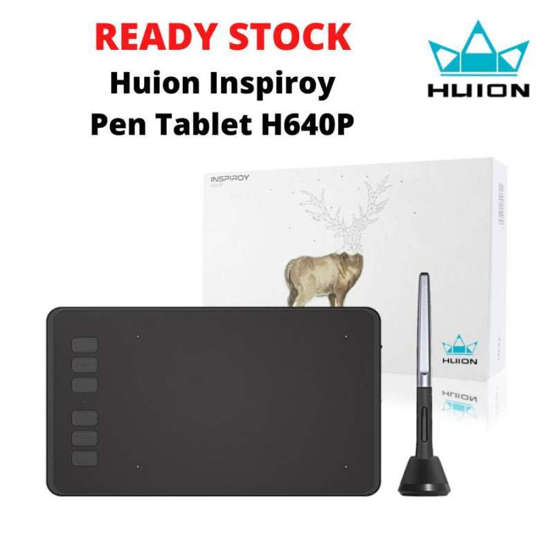 Promo Huion H640p Drawing Pad Huion H 640 P Drawing Tablet Pen Tab ...