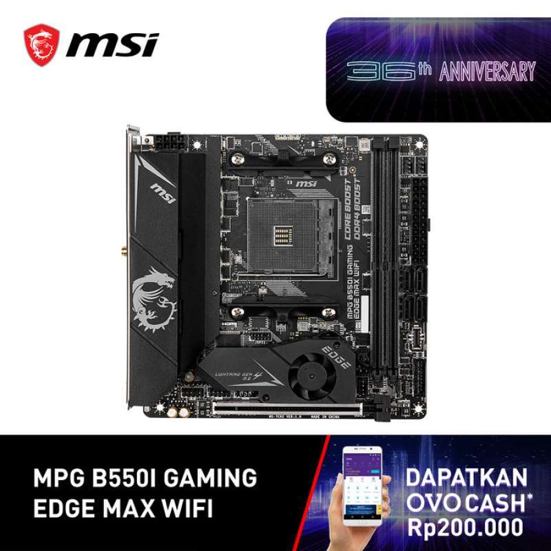 Jual MSI MPG B550I Gaming Edge MAX Wifi di Seller Cullen darrel - Pegadungan, Kota Jakarta Barat ...