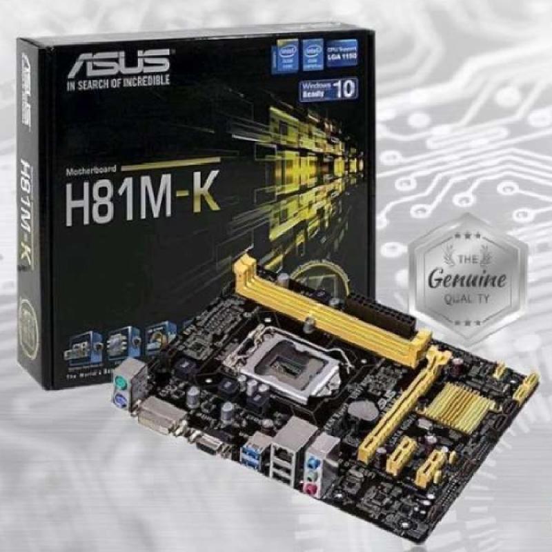 Jual Motherboard ASUS H81M-K (LGA1150, H81, DDR3, USB3.0, SATA3) di Seller Cullen darrel ...