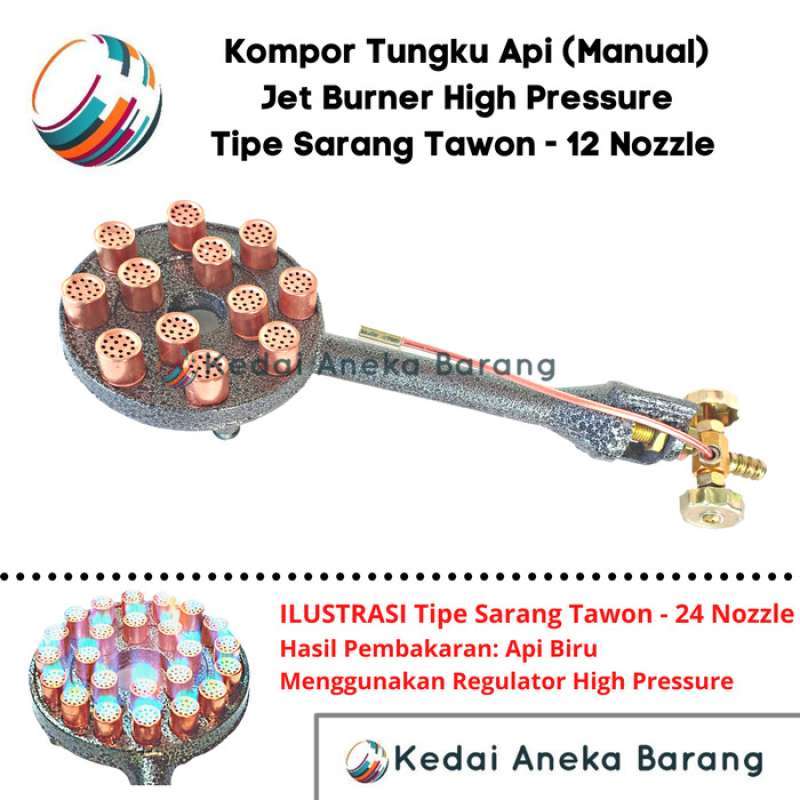 Jual Jual Kompor Tawon 12 Burner Tungku Api High Pressure Tekanan ...