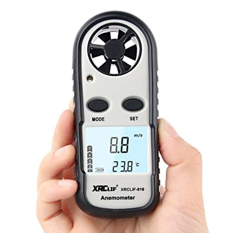 Promo Digital Wind Speed Meter Anemometer, Handhled Wind Gauges ...