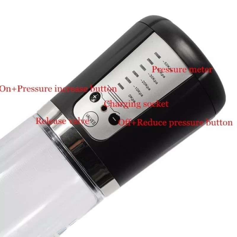 Jual Vakum Pembesar Alat Vital Pria Otomatis Elektrik | Vacuum PowerUp Pria di Seller EL BEBE ...