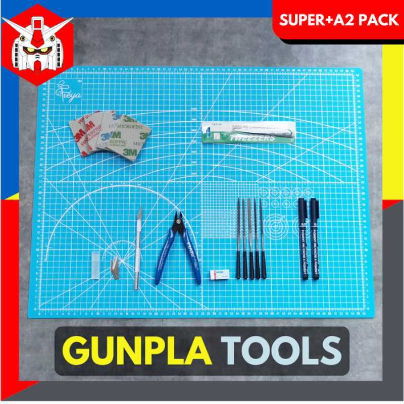 Jual Tools Set Gundam Gunpla - Tool Kit Rakit Gundam (Super+ A2 Pack ...