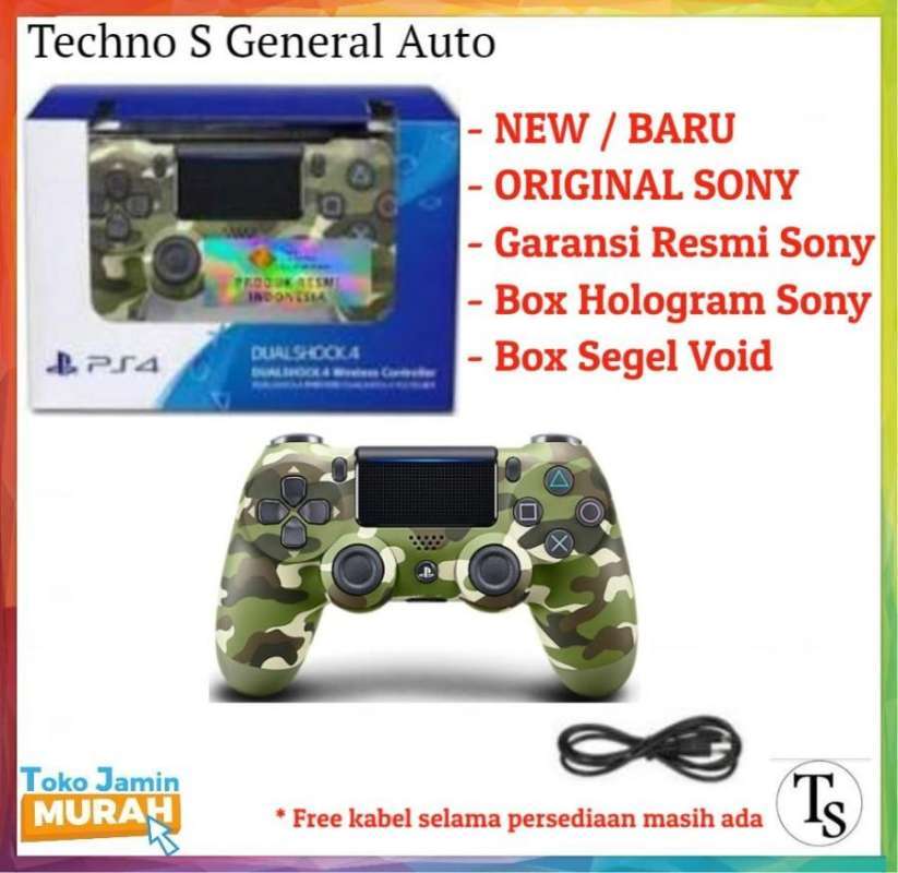 Jual Baru Stik Ps4 - Stick Ps4 - Gamepad Ps4 - Controller Ps 4 Original ...