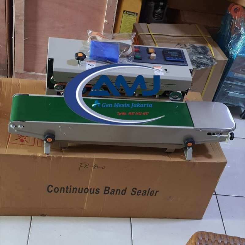 Jual Mesin Segel Kemasan Plastik Snack Continuous Sealer Fr-800Ph di ...