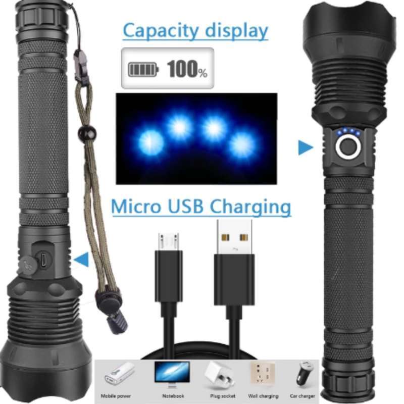 Jual 511 Senter Led Camping 90000 Lumen Tactical Mx-p70 Di Seller E ...