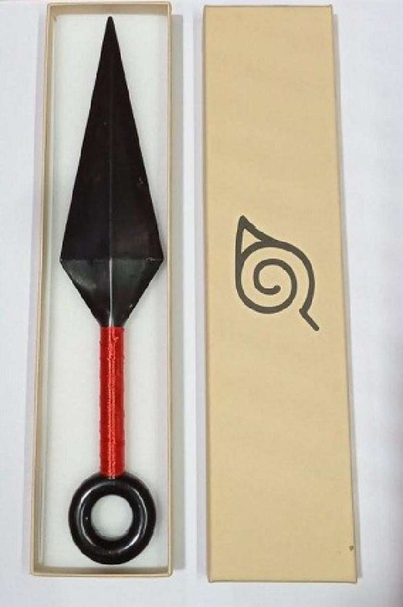 Jual Pisau Kunai Plastik Ninja Naruto Cosplay - White di Seller ...