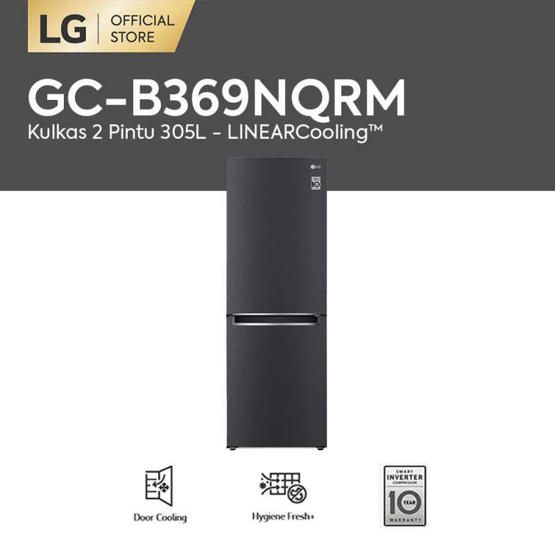 Jual LG GC-B369NQRM Kulkas 2 Pintu Bottom Freezer Unit Only -- JABODETABEK di Seller LG Official ...
