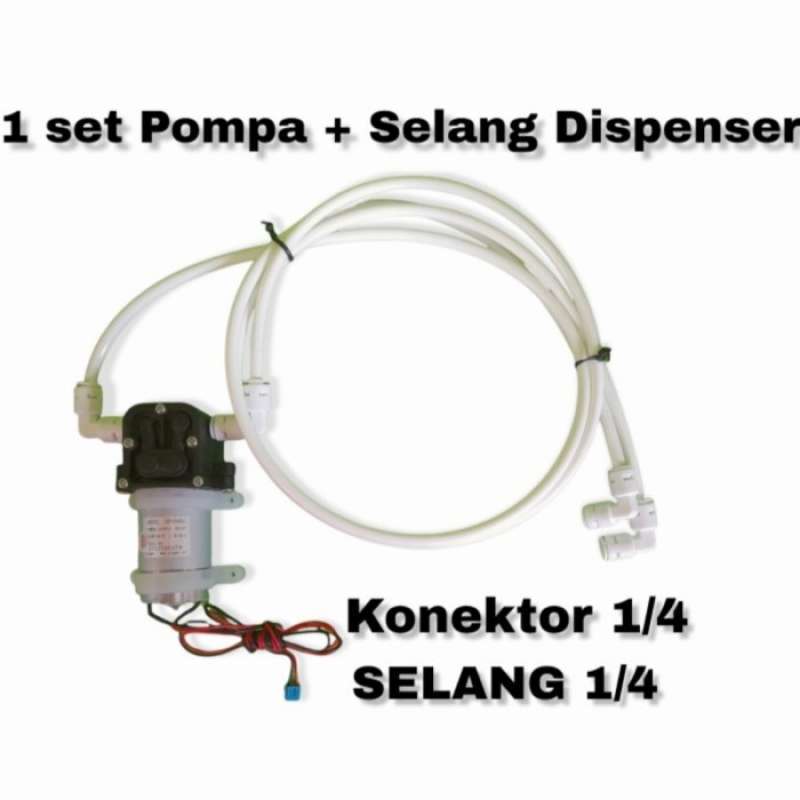 Jual POMPA DISPENSER GALON BAWAH SANKEN 1 SET + SELANG DENGAN KONEKTOR ...