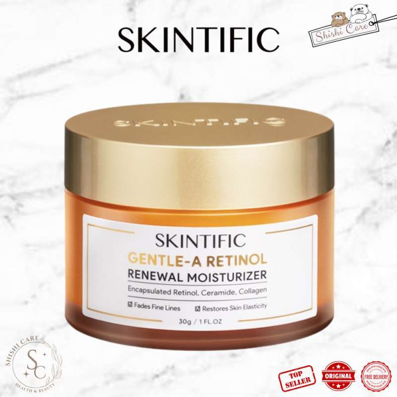 Jual [bpom Na] Skintific Gentle-a Retinol Renewal Moisturizer 30g Di ...