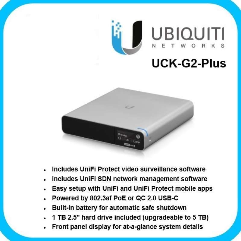 Jual Ubiquiti UniFi Cloud Key Gen2 Plus / UCK-G2-Plus / UC-CK Gen2 di ...