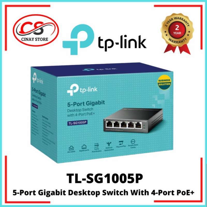Jual Tp Link Tl Sg P Port Gigabit Desktop Switch With Port Poe Di Seller Cullen Darrel