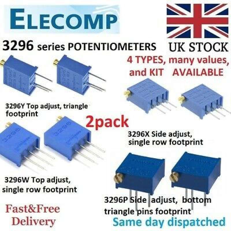 Jual Trimpot Multiturn 503 R 50k 50 K Ohm 3296w Potensio Multi Turn ...