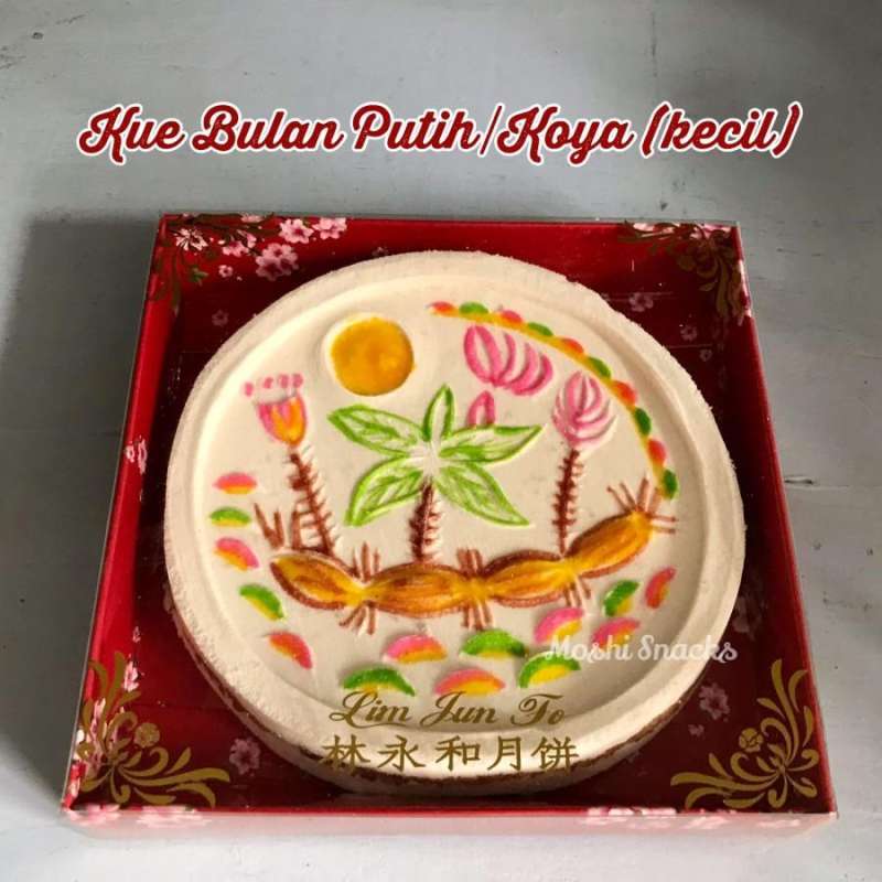 Jual Kue Bulan Putih Moon Cake Luk Theu Ko Se Lim Jun Fo Kecil Asli ...