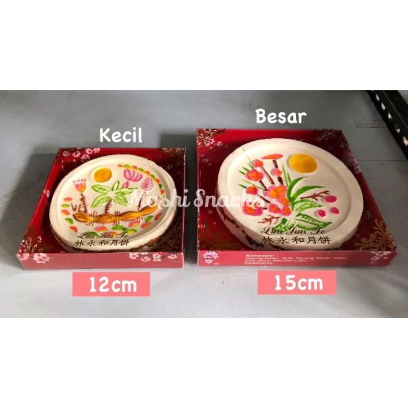 Jual Kue Bulan Putih Moon Cake Luk Theu Ko Se Lim Jun Fo Kecil Asli ...