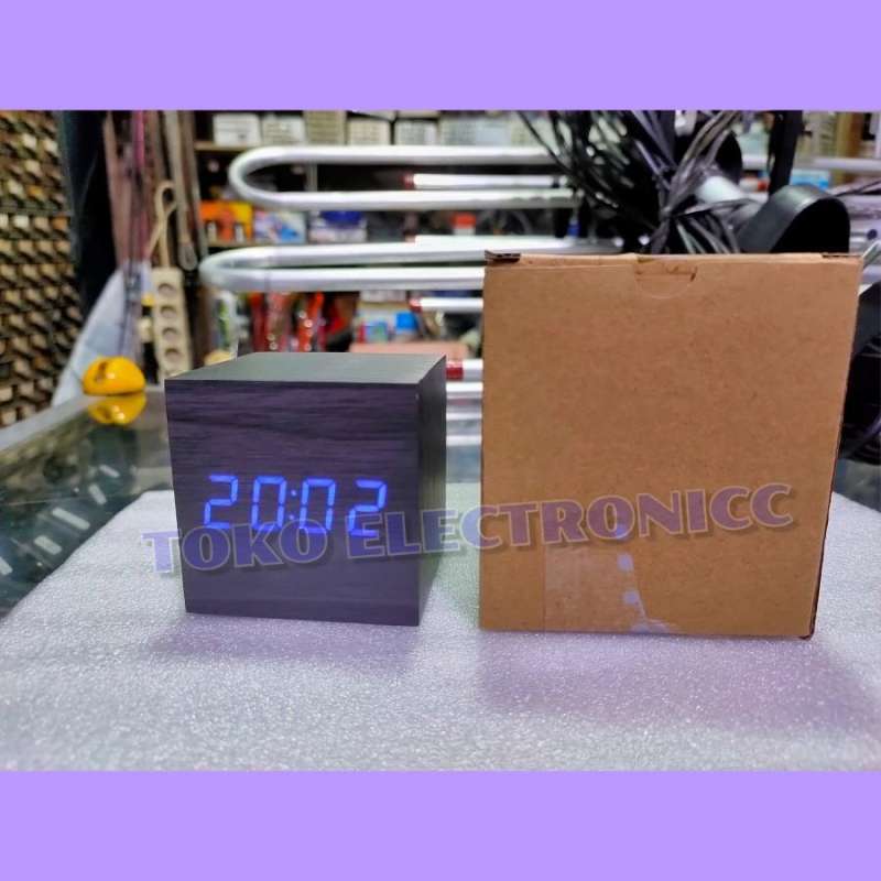 Jual Jam Meja Kayu Digital LED Kayu Hitam LED Biru di Seller Toko ... Jual Jam Meja Kayu Digital LED Kayu Hitam LED Biru di Seller Toko ...