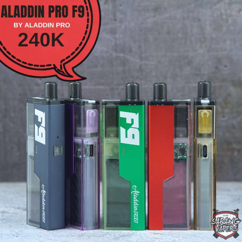 Promo Aladdin Pro F9 Pod Kit By Aladdin Pro Diskon 1% Di Seller ...