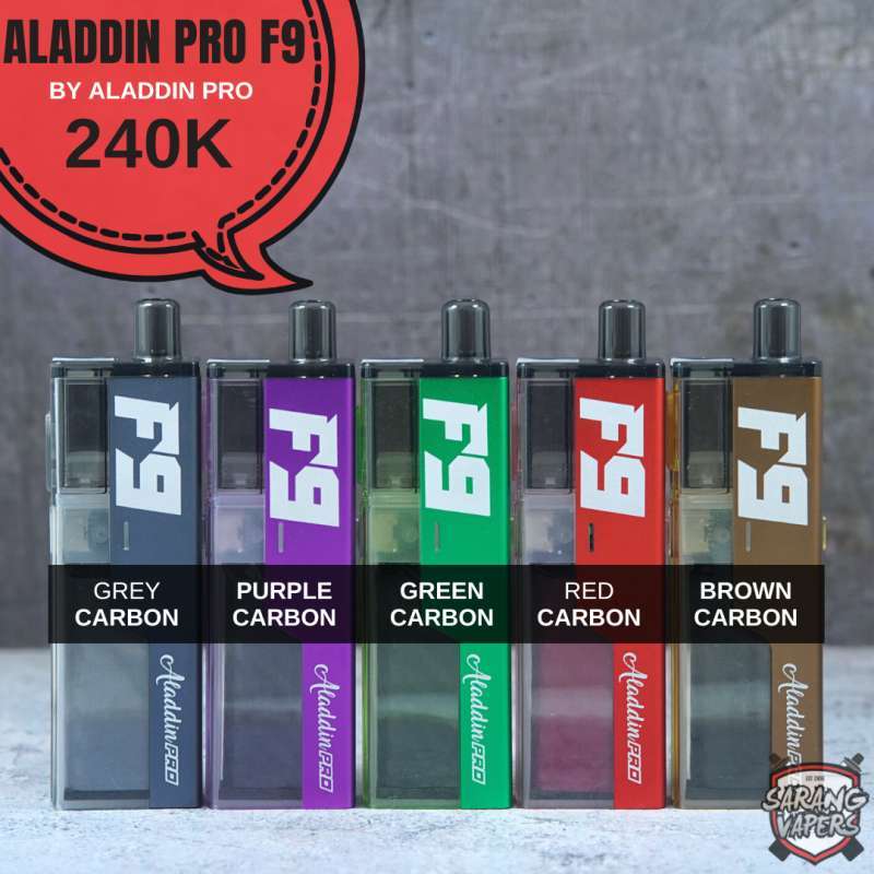 Promo Aladdin Pro F9 Pod Kit By Aladdin Pro Diskon 1% Di Seller ...