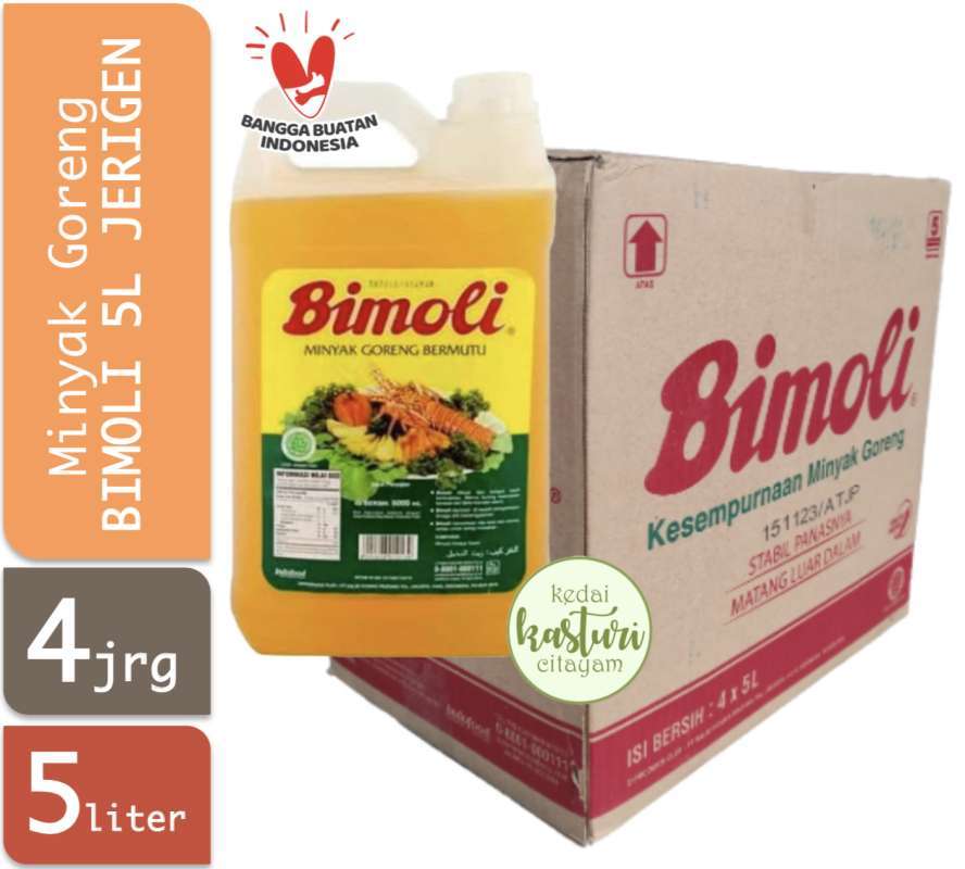 Jual Minyak 5 Liter Bimoli 1 Karton Termurah - Harga Grosir Terupdate ... Jual Minyak 5 Liter Bimoli 1 Karton Termurah - Harga Grosir Terupdate ...