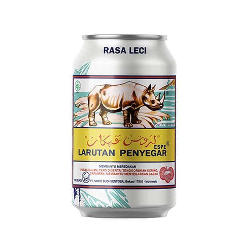 Jual Larutan Penyegar Cap Badak Rasa Leci 320ml Di Seller ...