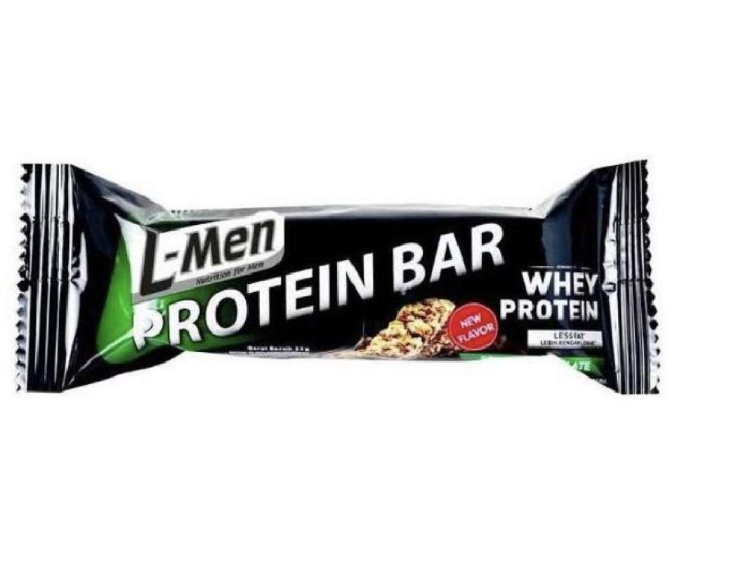 Jual L-men Protein Bar L-men Bar Crunchy Chocolate 22gr Di Seller ...