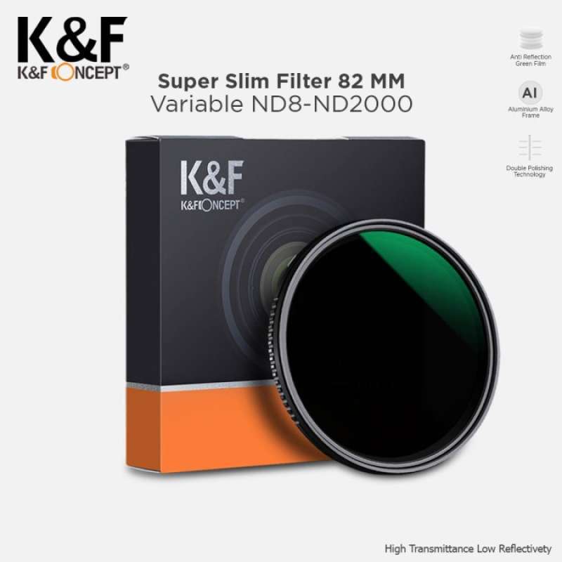 Promo Knf Concept 82Mm Filter Multi Coating Nd8-2000 Super Slim Filter K&F di Seller Asad Store ...