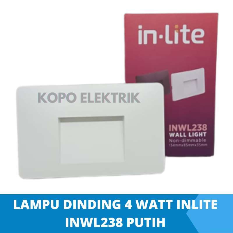 Promo Lampu Tangga Inlite 3 w INWL238 / Lampu dinding inlite 3 watt ...