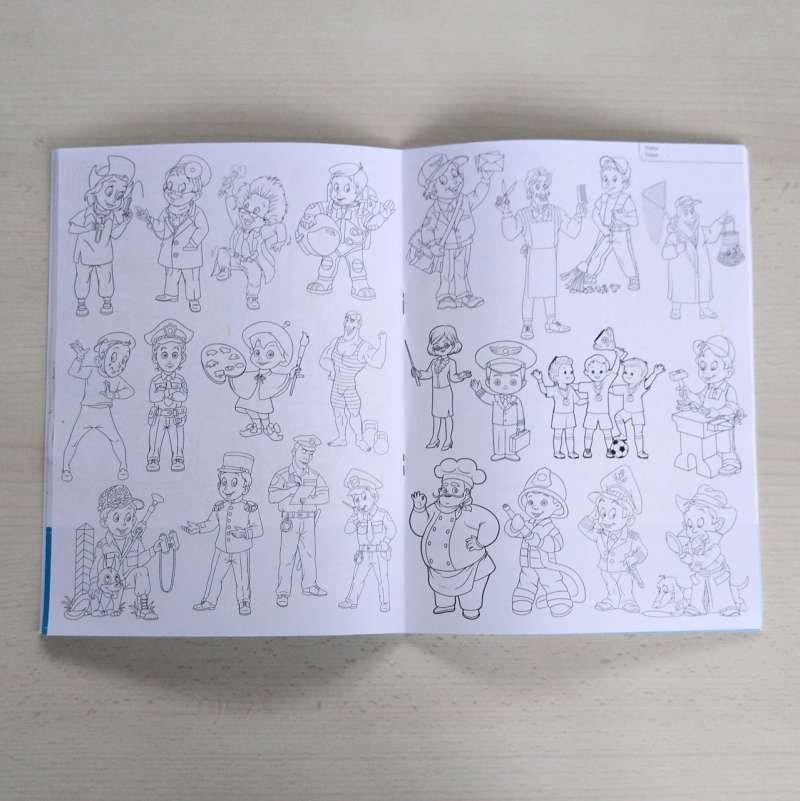 Jual Special Offer Buku Fun Coloring Mewarnai Profesi Anak-Anak di ...