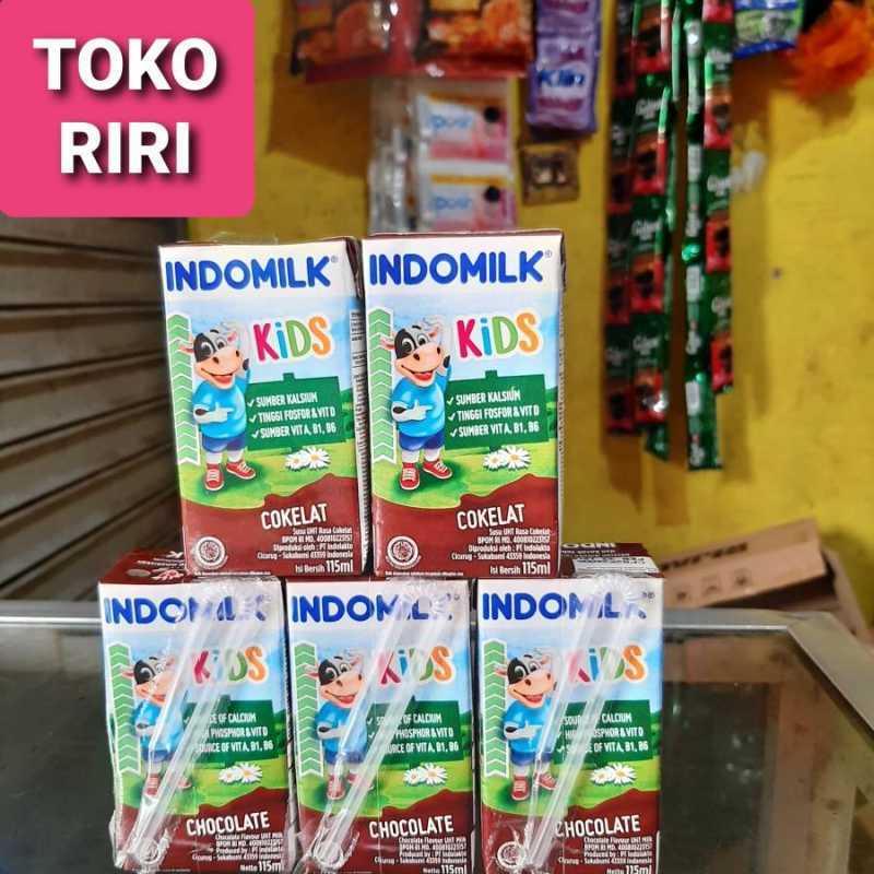 Jual Susu Indomilk Kotak Coklat 115 Ml di Seller TOKORIRI99 - Sukahaji, Kota Bandung | Blibli