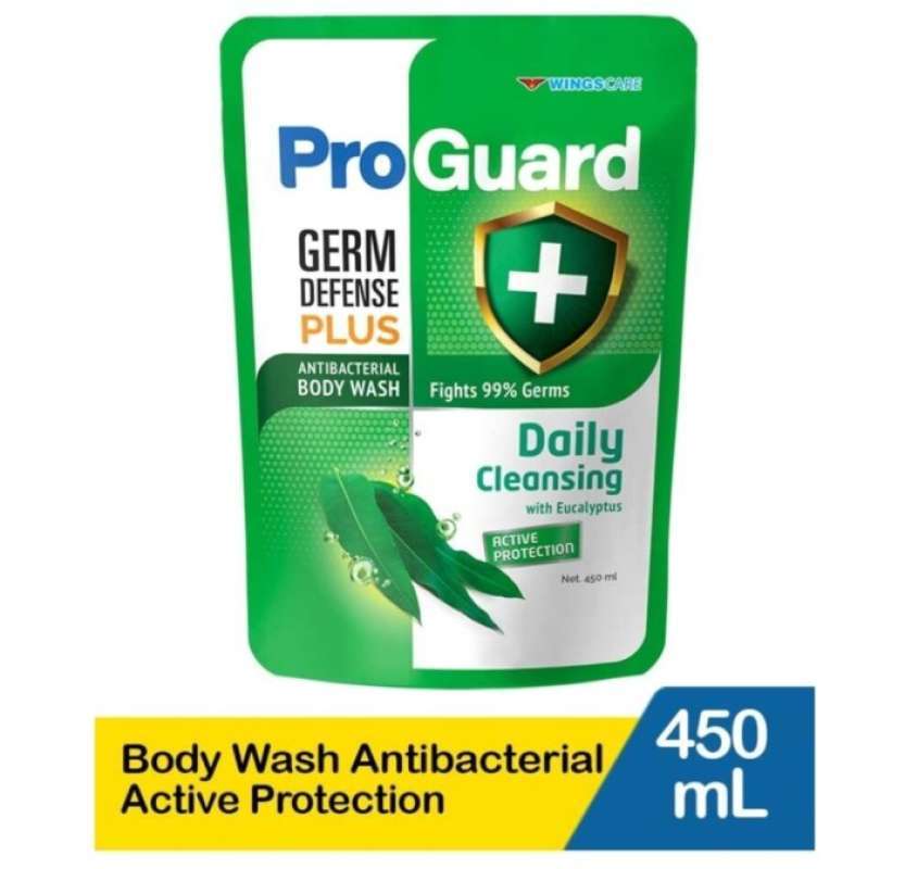 Jual Pro Guard Antibacterial Body Wash Active Protect 450mL di Seller ...