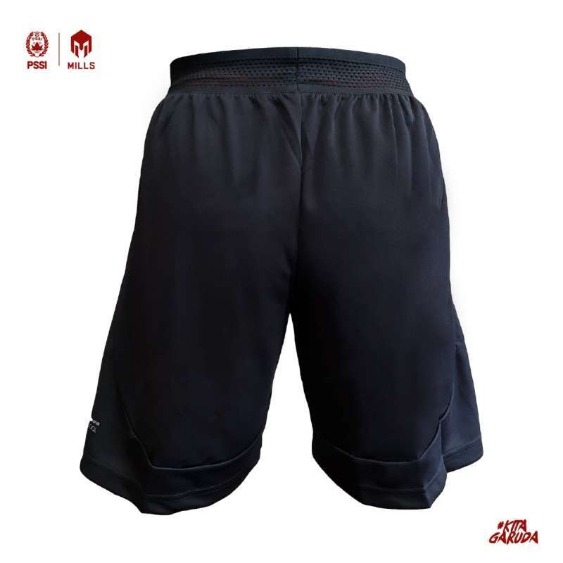 Jual Mills Celana Timnas Indonesia Football Short Third 3112ina Black ...