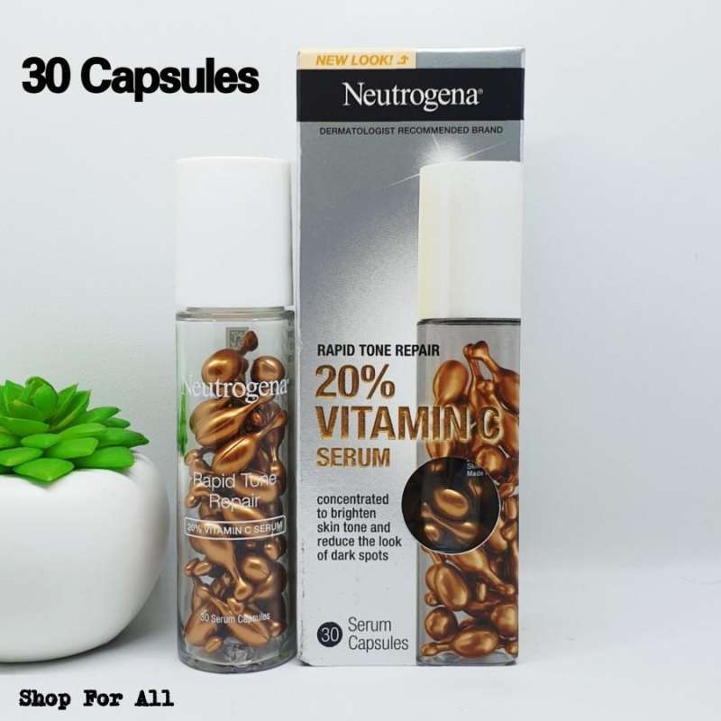 Jual NEUTROGENA Rapid Tone Repair 20% Vitamin C Serum - 30 Serum ...