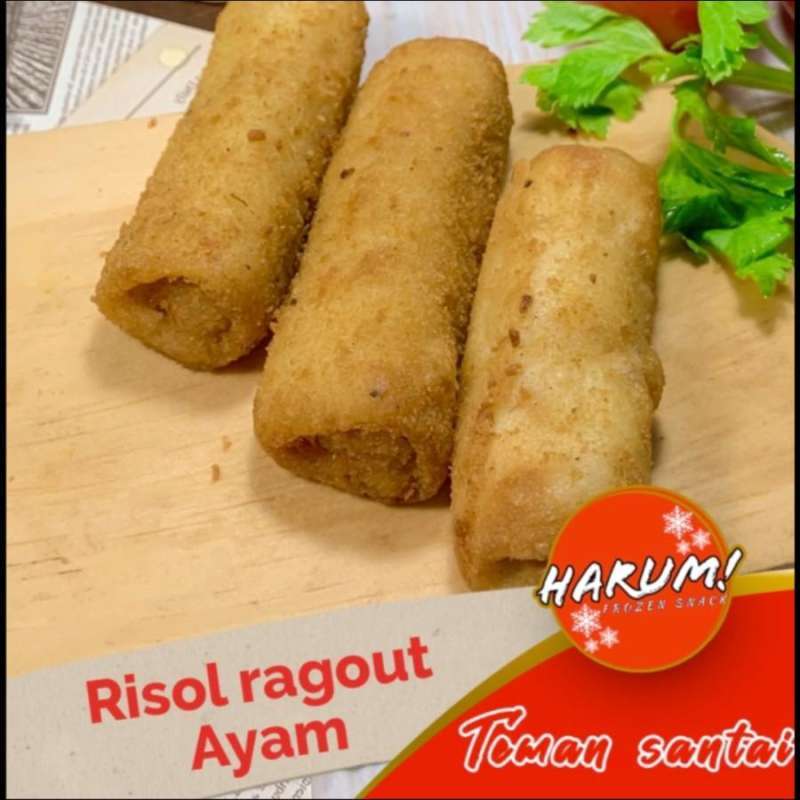 Jual frozen food harum frozen snack risol ragout ayam di Seller it's ...
