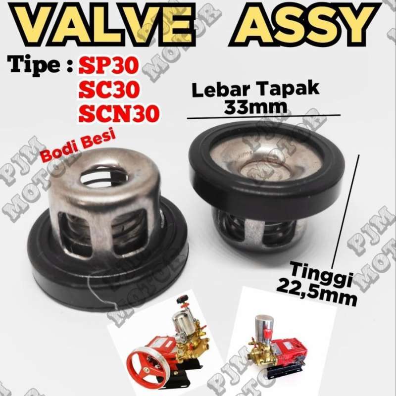 Jual SP30 VALVE ASSY KLEP PER AIR MESIN POWER SPRAYER DOORSMEER STEAM ...