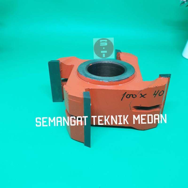 Jual 40mm MATA PISAU PROFIL SKONING SPONING SPINDLE KAYU 100mm x 40mm ...