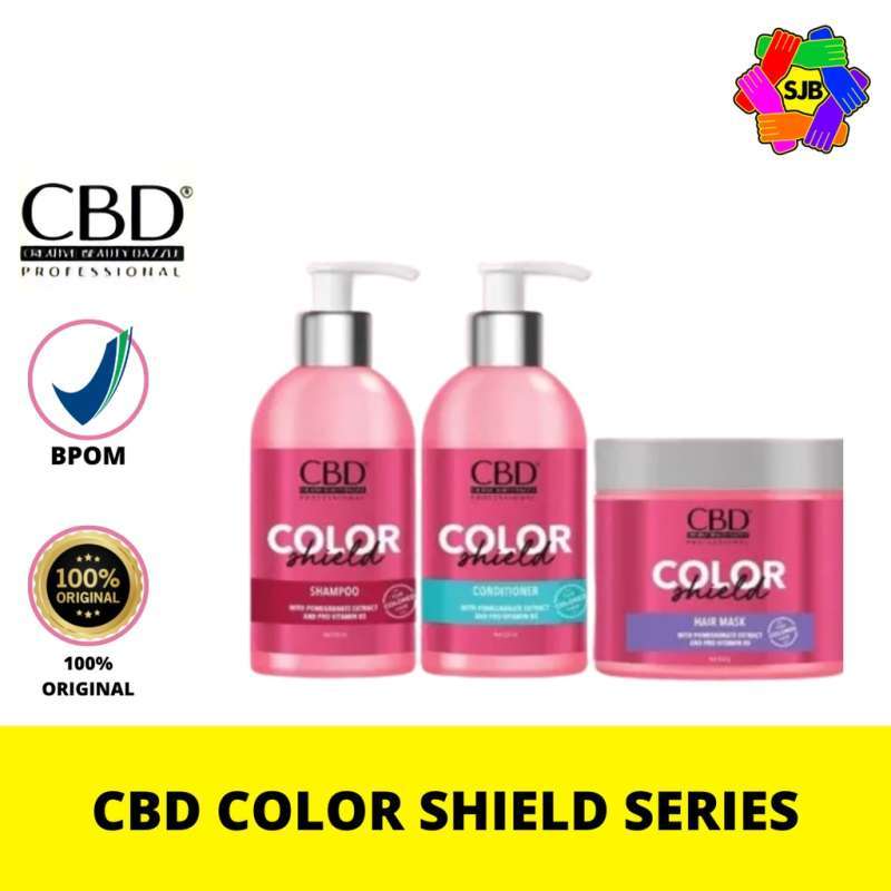 Jual CBD HAIR MASK COLOR SHIELD SERIES / SHAMPOO / CONDITIONER / MASKER ...