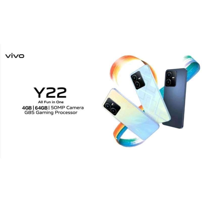 Jual VIVO Y22 RAM 4GB 1GB ROM 64GB 18W Charge Garansi Resmi Di Seller Poly Phone Jatake