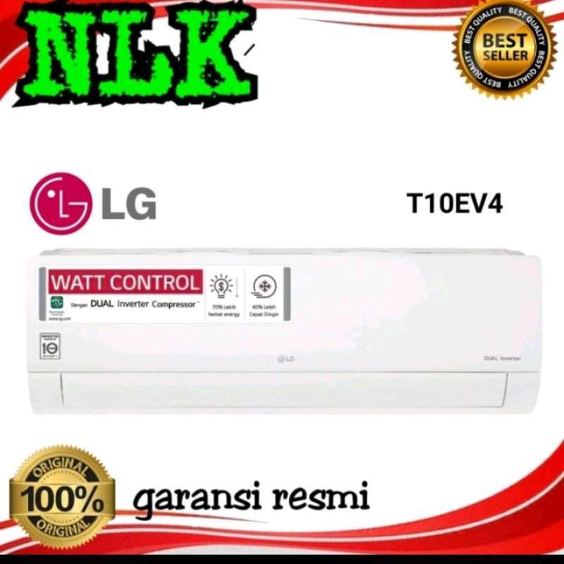 Jual Ac Lg T 10 Ev4 1 Pk Dual Inverter 1pk Di Seller Toko Nlk