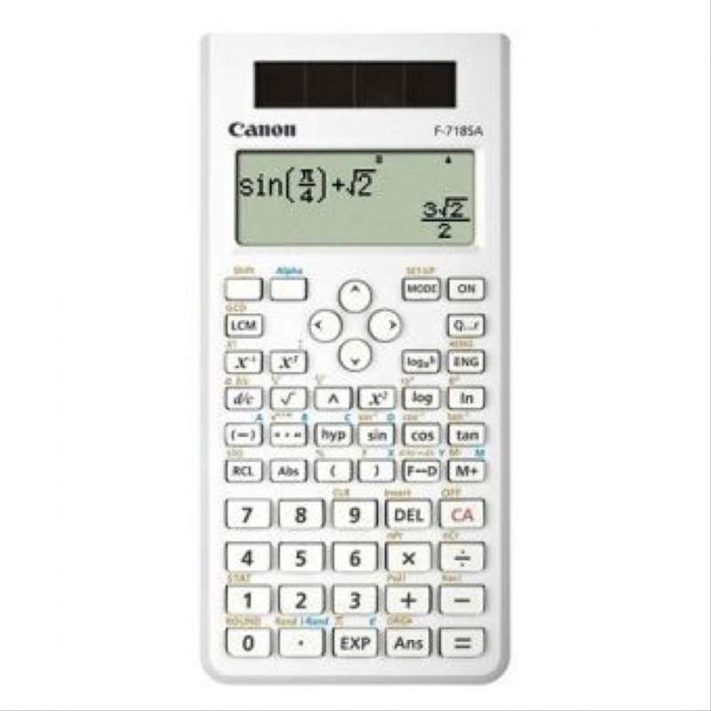 Jual Kalkulator Scientific CANON F-718S Asli dan Bergaransi di Seller ...